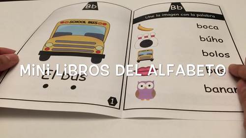 Alphabet Mini Books in Spanish | Mini Libros del Alfabeto by Sra Tatiana