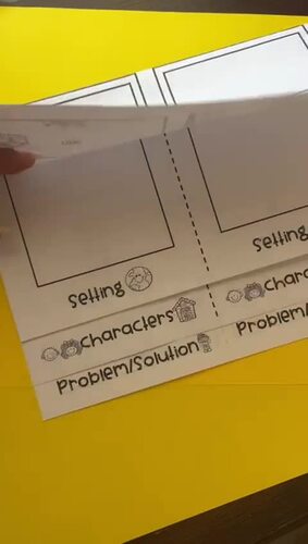 Story Element - Elementos de la Historia ESL, Bilingual, Dual Language