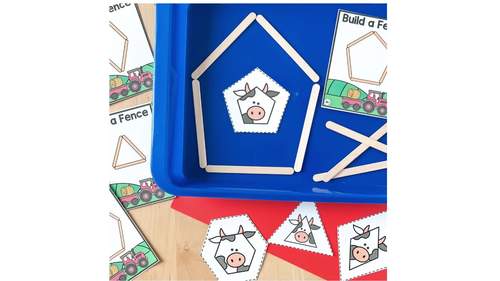 FARMS Math & Literacy Centers for Preschool, PreK by The Core Coaches Pre-K