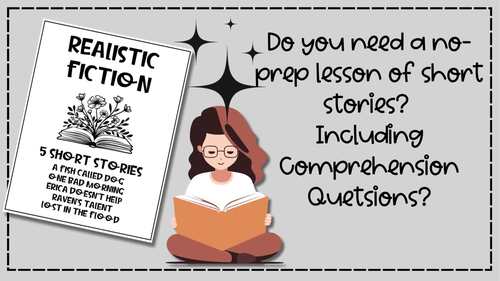 Realistic Fiction Spring Short Stories wh Questions 3rd-6th Grade ...