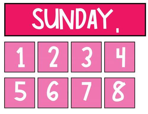 Disco Cowgirl Editable Flip Calendar l Retro Western Classroom Decor Theme