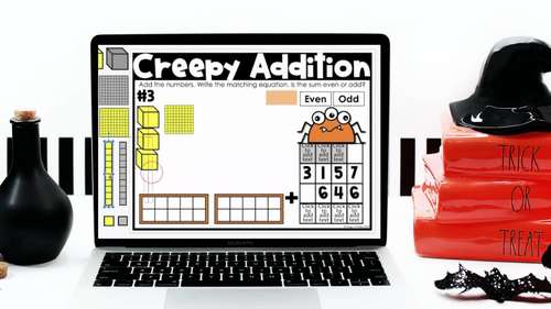 Halloween Addition and Subtraction With Regrouping Differentiated Task ...