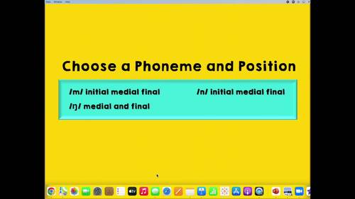 Digital Speech Therapy Games for Articulation for Nasal Phonemes Peek-a-Boo