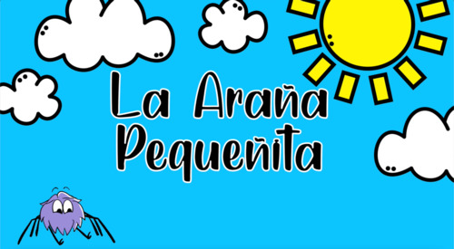 La Araña Pequeñita - Spanish Songs for Kids (Itsy Bitsy Spider) NEW VIDEO!
