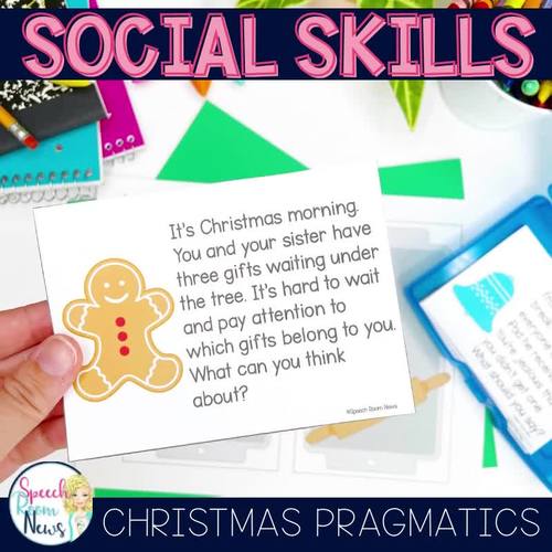 Christmas Social Skills by Jenna Rayburn Kirk | TPT