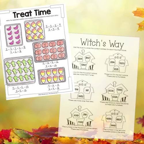Halloween Activities Packet for 3rd Grade by The Classroom Key | TPT