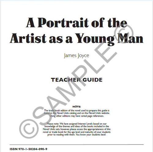 A Portrait of the Artist as a Young Man Novel Units® Teacher Guide ...