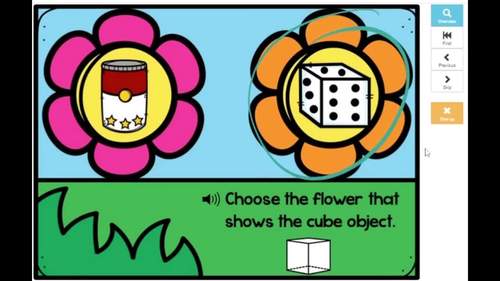 3D Shapes Learning Cubes Boom Cards by KayBee's Korner | TPT
