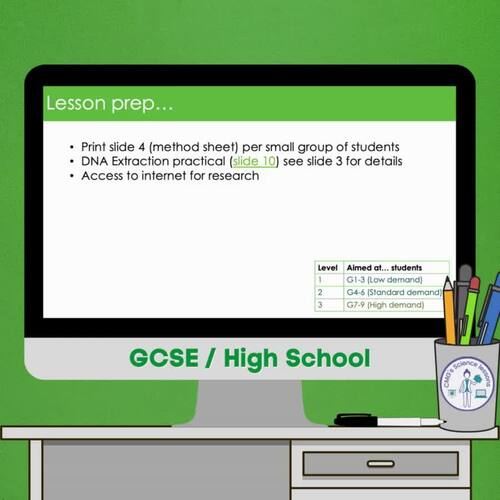 DNA and the genome (GCSE) by CMGs Science lessons | TPT