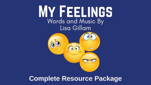 Feelings Song Package for SEL - 2-Part (optional) - TWO Videos - SEL ...