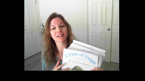 (Ebook) Fall Yoga Story for kids: October, Embracing Change at Harvest Time
