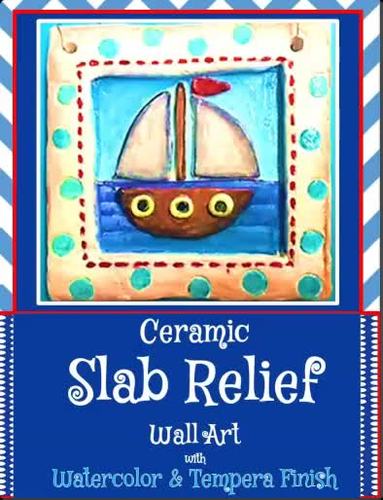 Middle School Ceramics Project: Relief Art Tile- Slab Construction Art ...