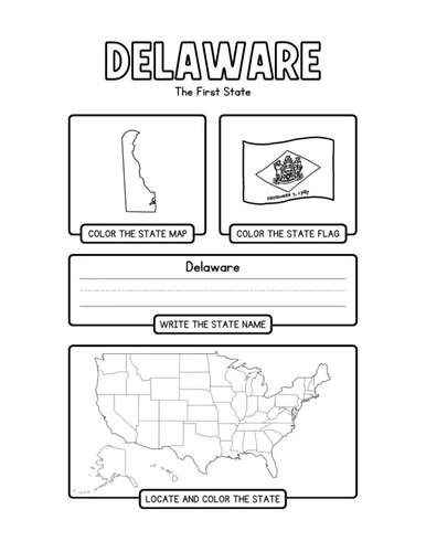 50 States Worksheet, United States Geography, Writing Activities ...