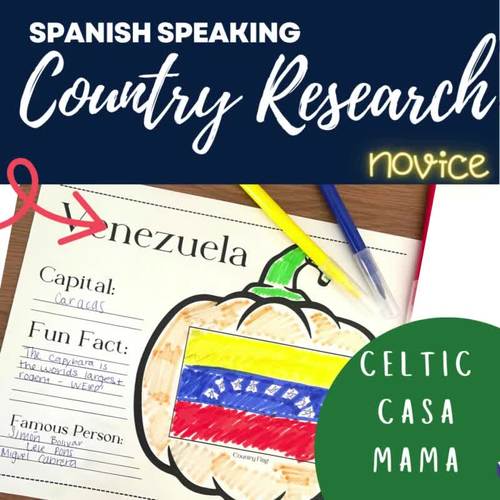 Spanish Speaking Countries Spanish 1 Research Project PRINT AND GO