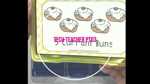 5 Currant Buns Nursery Rhyme Activities by Tech Teacher Pto3 | TpT
