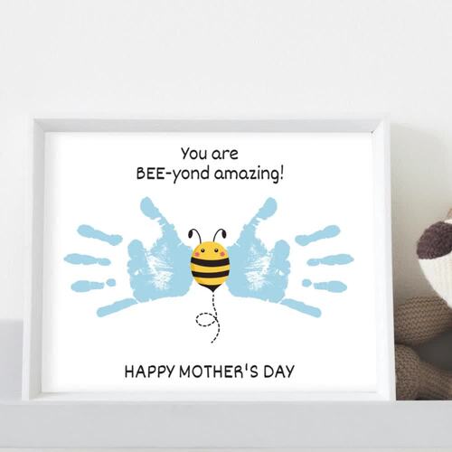 Mother's Day Handprint Template | Mother's Day Craft | Spring Craft ...