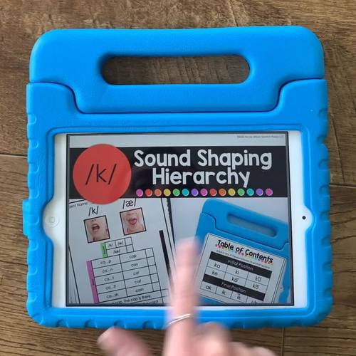 The K Sound Shaping Hierarchy Curriculum by Nicole Allison | TPT