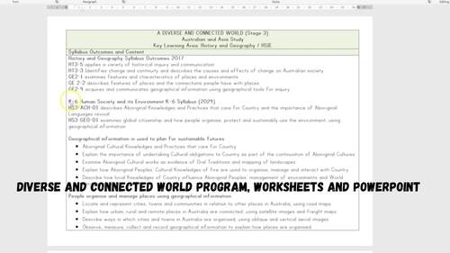 Semester-Long Stage 3 HSIE Geography Pack: 2 Programs Bundle with NSW ...