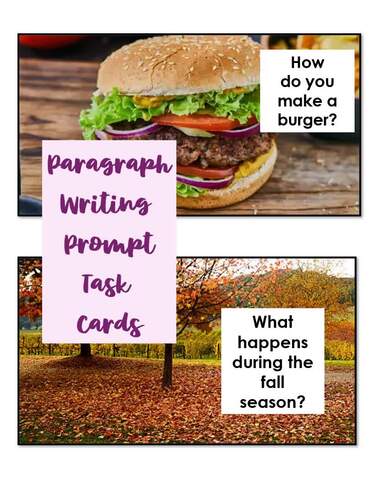 How to Write a Paragraph of the Week - Paragraph Writing Prompts 2nd ...