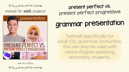 Present Perfect vs. Present Perfect Progressive GRAMMAR PRESENTATION ...