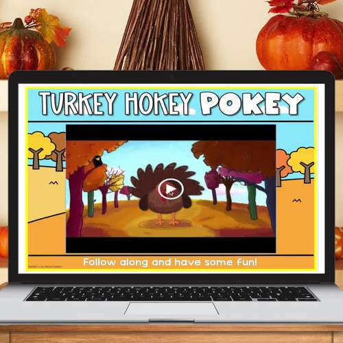 VIRTUAL THANKSGIVING PARTY | THEME DAY | Google Slides | Distance Learning