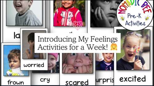 My Feelings - Lesson Plan, Math, Literacy, Science, Cooking & Art