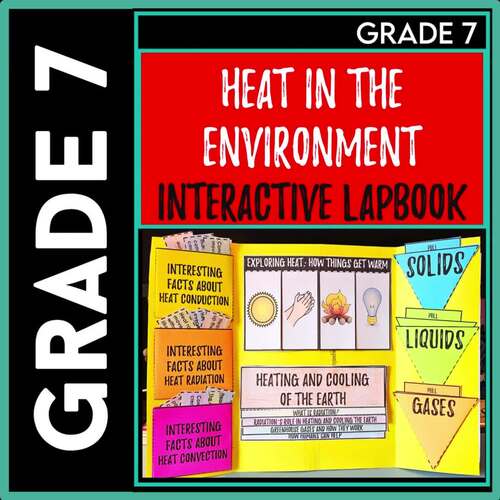 GRADE 7 HEAT IN THE ENVIRONMENT | INTERACTIVE LAPBOOK | ONTARIO SCIENCE