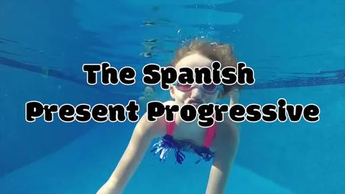 The Spanish Present Progressive - NEW Video! by Mi Camino Spanish