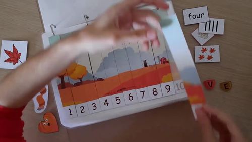 FALL Busy Book Printable Preschool Activity Homeschool Resources Montessori