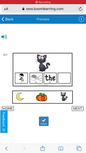 Monthly Interactive Vocabulary Activities + Boom Cards (Speech Therapy)