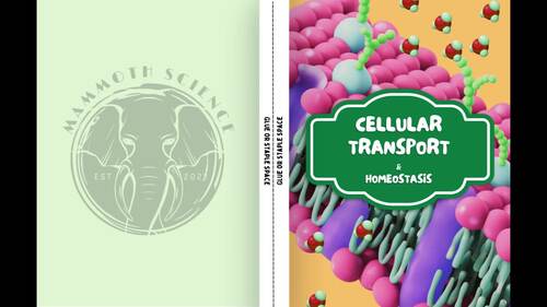 Interactive Notebook - Cellular Transport & Homeostasis by Mammoth Science