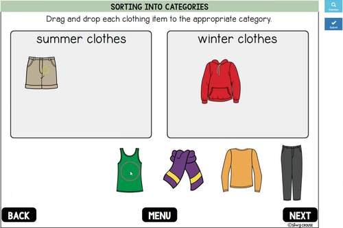 Paper Doll Clothing Language Activities BOOM CARDS™ Distance Learning