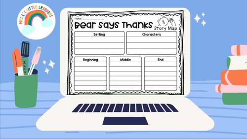 Bear Says Thanks worksheets & activities | Thanksgiving Book Companion