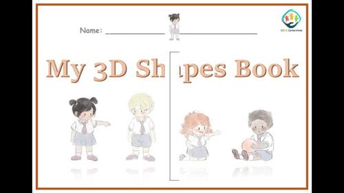 My 3D Shapes Book! by Kids Cornerstone | TPT