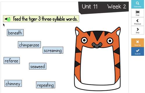 Level 2 Unit 11 BOOM CARDS Vowel Teams ee ea ey Distance Learning