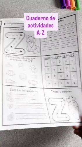 Spanish Alphabet Worksheets | El Alfabeto | Hojas de trabajo kinder ...