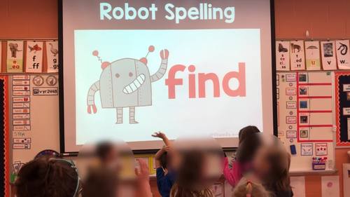 Robot Spelling! | Sight Word Game | Distance Learning by Pearls and Wisdom