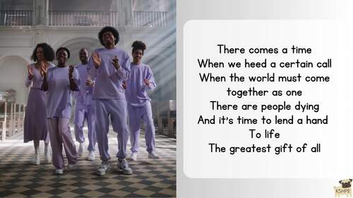 Music: We Are The World 25 For Haiti, Vocal Music Education, Choir Sing ...