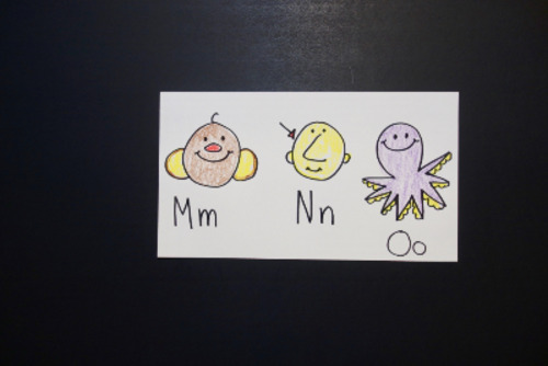 Let's Draw Alphabet Cards! (M-N-O) by Patty Fernandez Artist | TPT