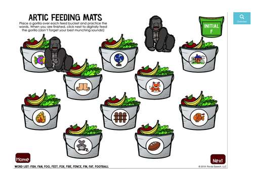 Articulation Feeding Mats for Zoo Animals: A Speech Therapy Toy Companion