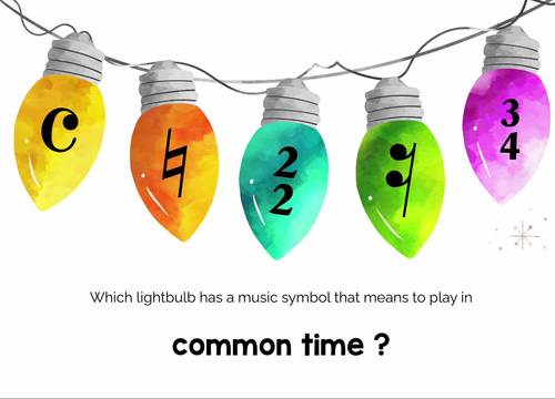 Winter Holiday Christmas Music Games BUNDLE by Creative Teaching Lab