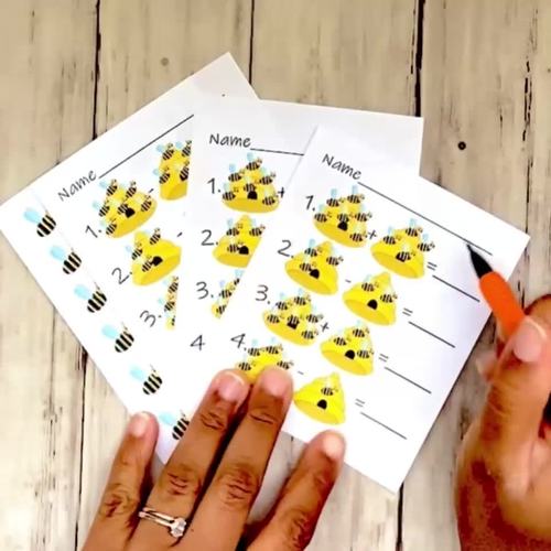 Kindergarten Math Activities and Worksheets | Counting | Adding ...