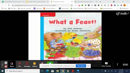 Peardeck Wonders Small Group Reading Unit 6 Week 1 BUNDLE by JL Learning