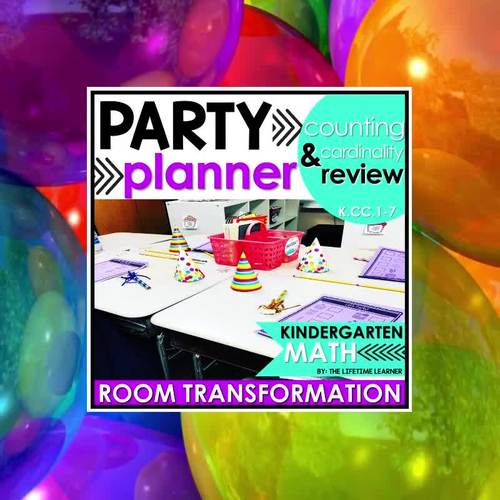 Kindergarten Math Review | Party Room Transformation by The Lifetime ...