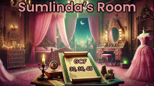 6th Grade Math Review Wicked Movie Math Escape Room Scoot PLUS BONUSES