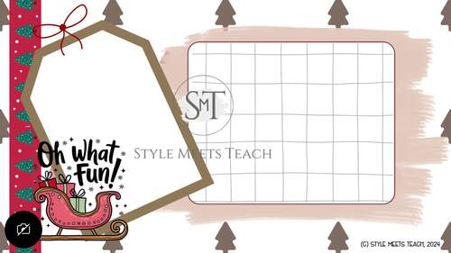 December BOHO Christmas Holiday Classroom Slides| Daily Morning Meeting ...