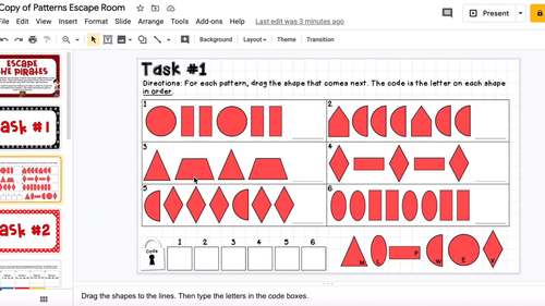 Digital Math Escape Room: Patterns & Skip Counting by Kristin Kennedy
