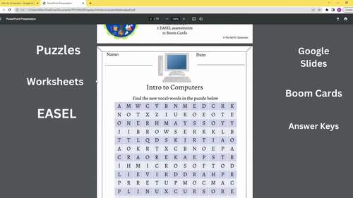 Intro to Computers by The NEW Classroom | TPT