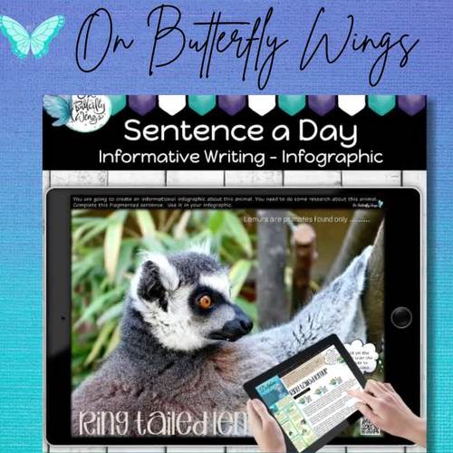 Informative Writing Infographic Animals by On Butterfly Wings | TPT
