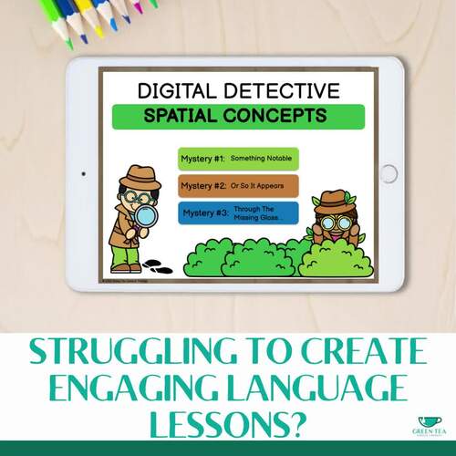 Categories Mystery Game - Digital Interactive Vocabulary Speech Therapy ...